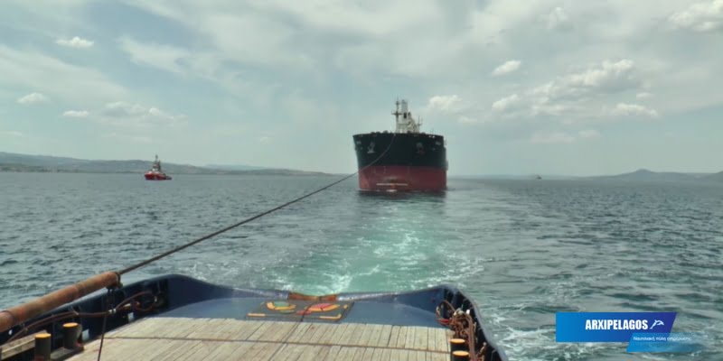 ΡΥΜΟΥΛΚΗΣΗ ΤΟΥ ΦΟΡΤΗΓΟΥ ΠΛΟΙΟΥ "TANGO" ΑΠΟ ΤΟ ΙΣΚΕΝΤΕΡΟΥΝ ΜΕΧΡΙ ΤΗΝ ...