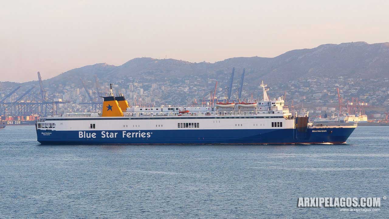 Σε ακινησία από σήμερα το "Blue Horizon" - Αρχιπέλαγος, Η 1η ναυτιλιακή ...