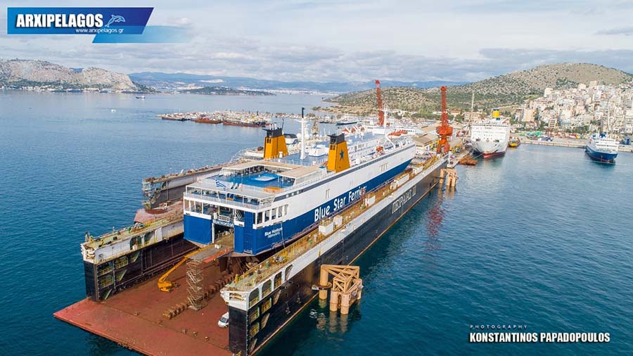 ΤΟ BLUE HORIZON ΣΤΗΝ ΠΛΩΤΗ ΔΕΞΑΜΕΝΗ ΤΟΥ ΠΕΡΑΜΑΤΟΣ - Αρχιπέλαγος, Η 1η ...