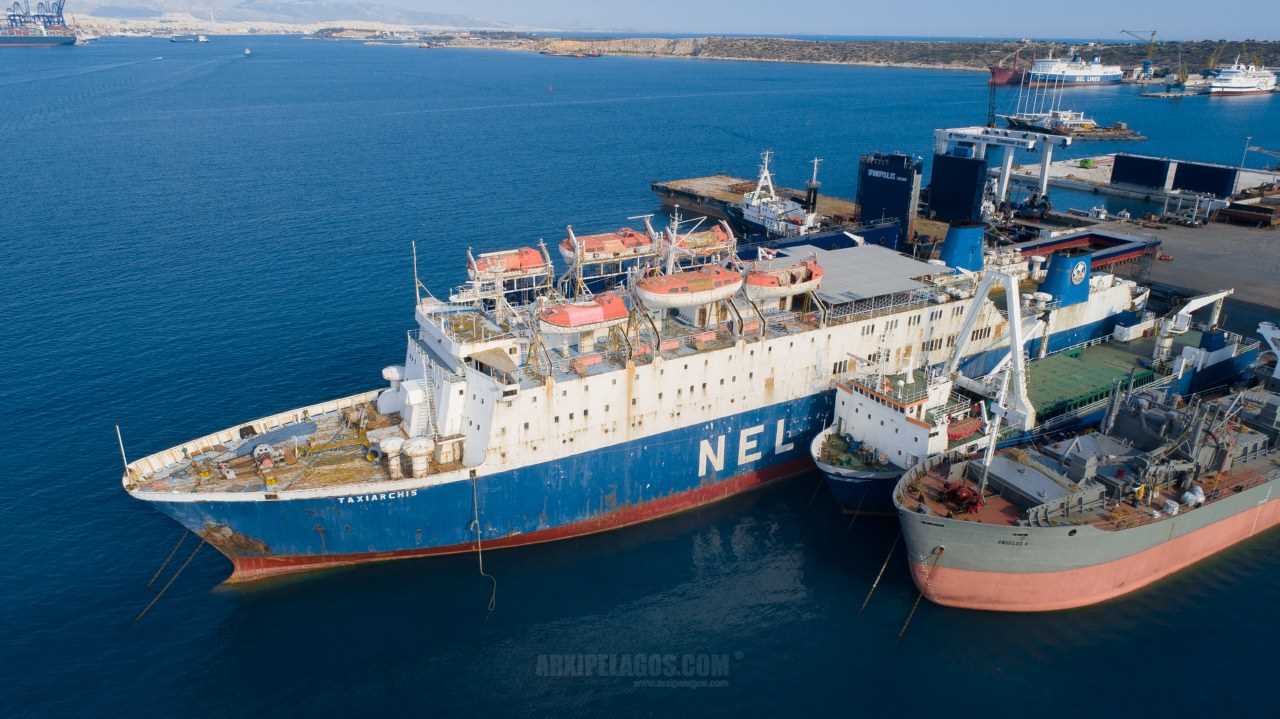 «ΤΑΞΙΑΡΧΗΣ»: Στα Ναυπηγεία Spanopoulos Group ! ( AERIAL PHOTO ...