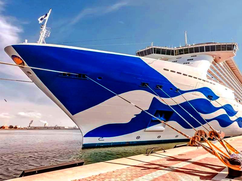 Καθελκύστηκε η Enchanted Princess - Αρχιπέλαγος, Η 1η ναυτιλιακή πύλη ...