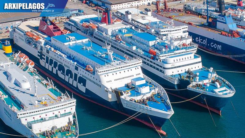 Στη ΝΕΖ Περάματος μεθόρμισε το Αριάδνη - Αρχιπέλαγος, Η 1η ναυτιλιακή ...
