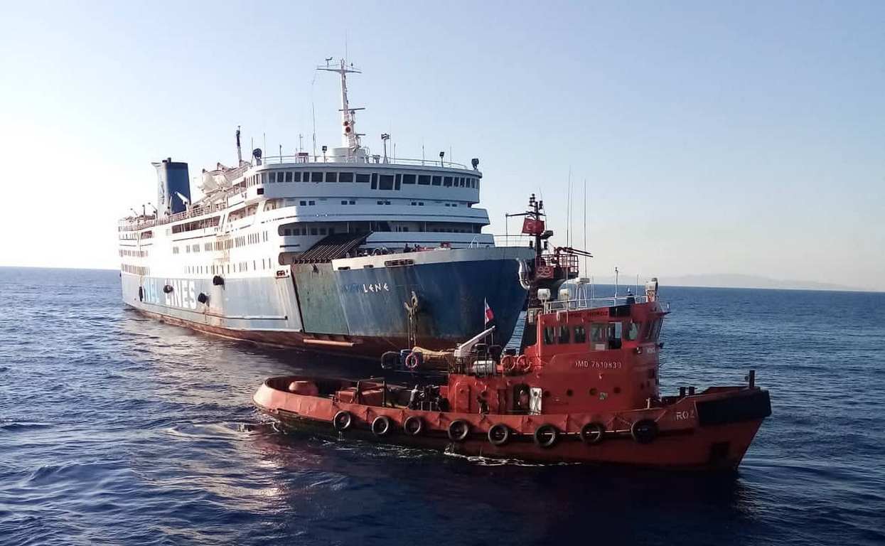 Ε/Γ - Ο/Γ Μυτιλήνη - Παραδόθηκε στο διαλυτήριο η Αρχόντισσα της ΝΕΛ ...