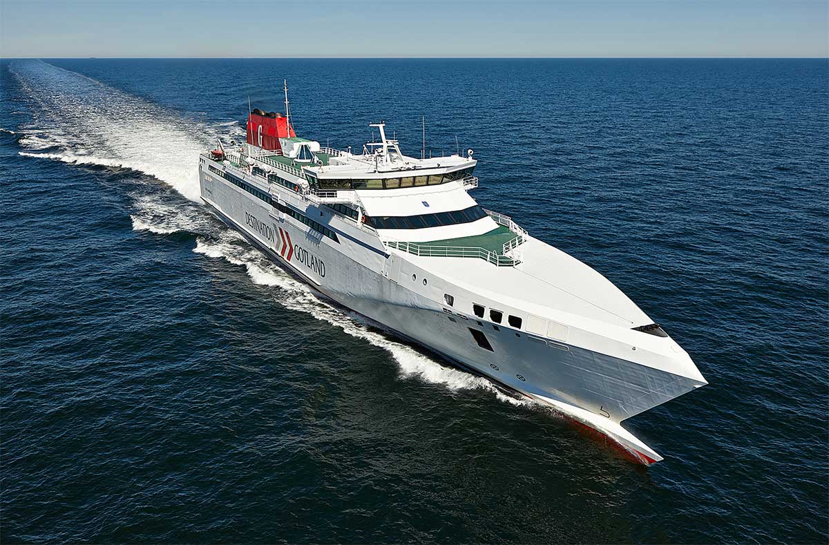 GOLDEN STAR FERRIES - ΔΕΛΤΙΟ ΤΥΠΟΥ HSC “GOTLANDIA II” - Αρχιπέλαγος, Η ...
