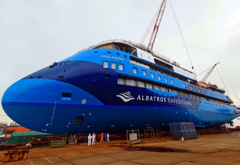 Παραδόθηκε το Ocean Albatros - Αρχιπέλαγος, Η 1η ναυτιλιακή πύλη ...