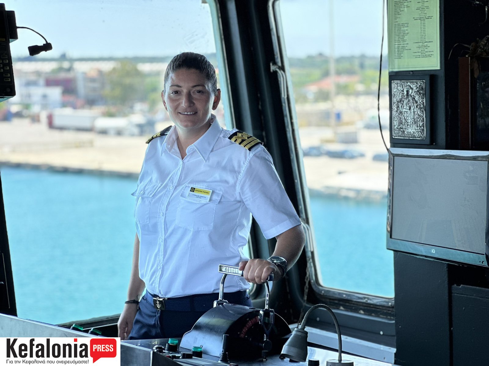 ΜΑΡΙΕΤΤΑ ΒΥΘΟΥΛΚΑ: Η πρώτη γυναίκα πλοίαρχος της Levante Ferries ...