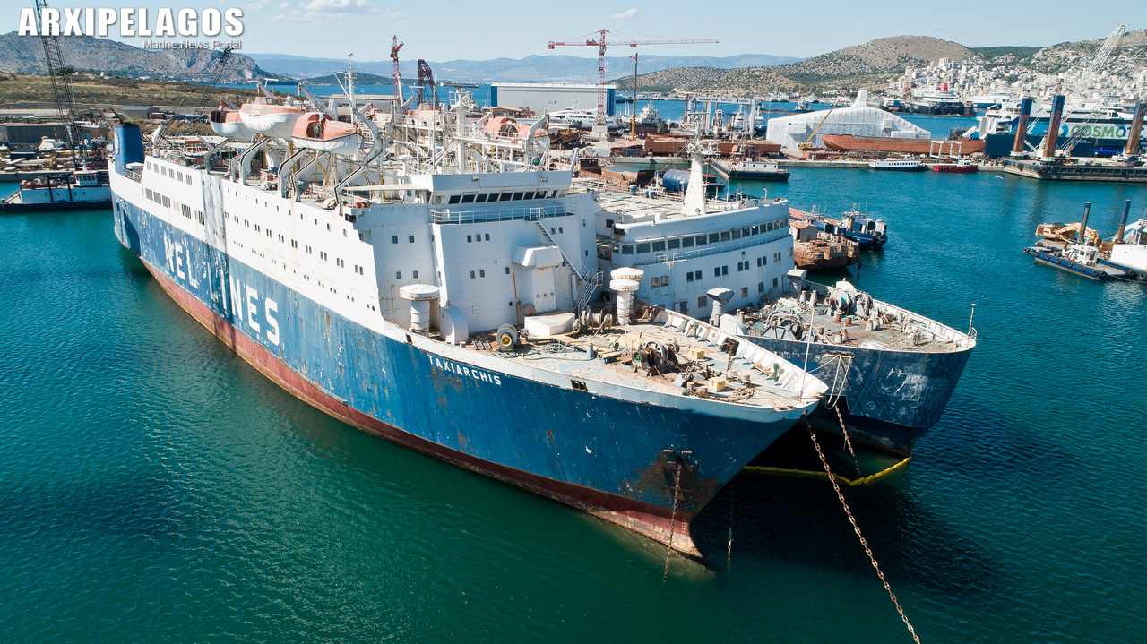 ΤΑΞΙΑΡΧΗΣ: Έφυγε για σκραπ το εμβληματικό πλοίο της Nel Lines ...