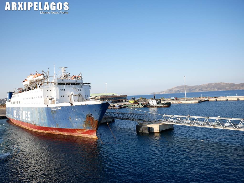 ΤΑΞΙΑΡΧΗΣ: Έφυγε για σκραπ το εμβληματικό πλοίο της Nel Lines ...