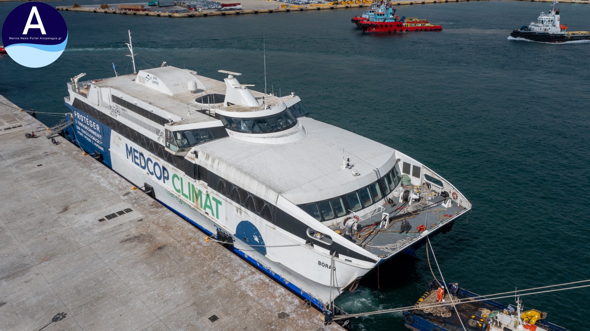 Έφτασαν στην Ελλάδα τα ταχύπλοα Boraq και Champion Jet 3 - Αρχιπέλαγος ...