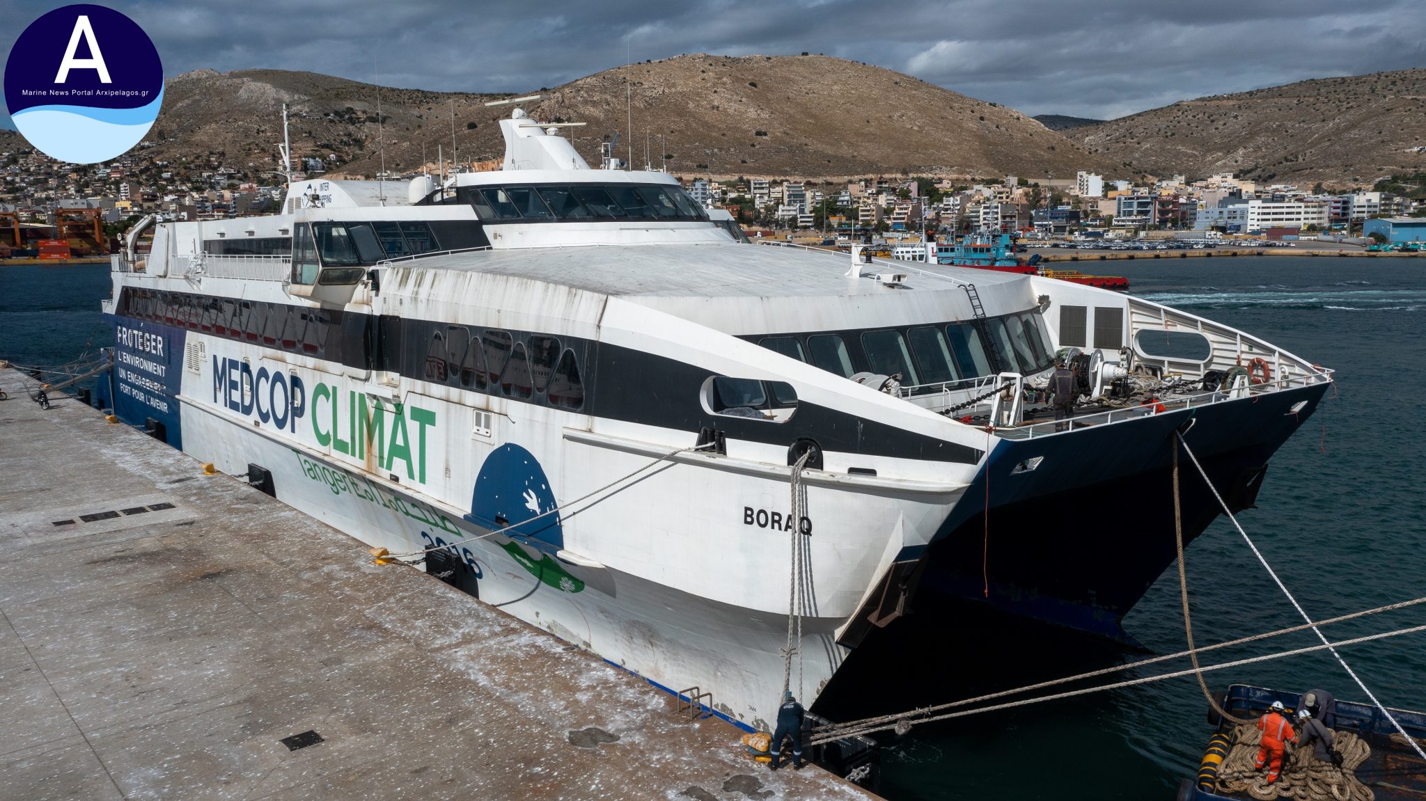 Έφτασαν στην Ελλάδα τα ταχύπλοα Boraq και Champion Jet 3 - Αρχιπέλαγος ...