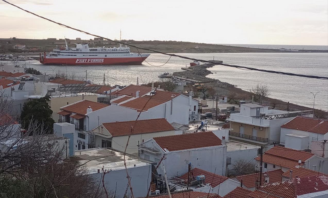 Η πρώτη άφιξη του ΑΙΚΑΤΕΡΙΝΗ Π στην Σαμοθράκη - Αρχιπέλαγος, Η 1η ...